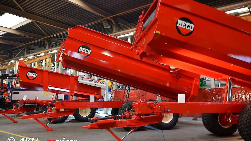 Beco overwegend rood. | Trekkerweb.nl - Mechanisatienieuws voor de ...
