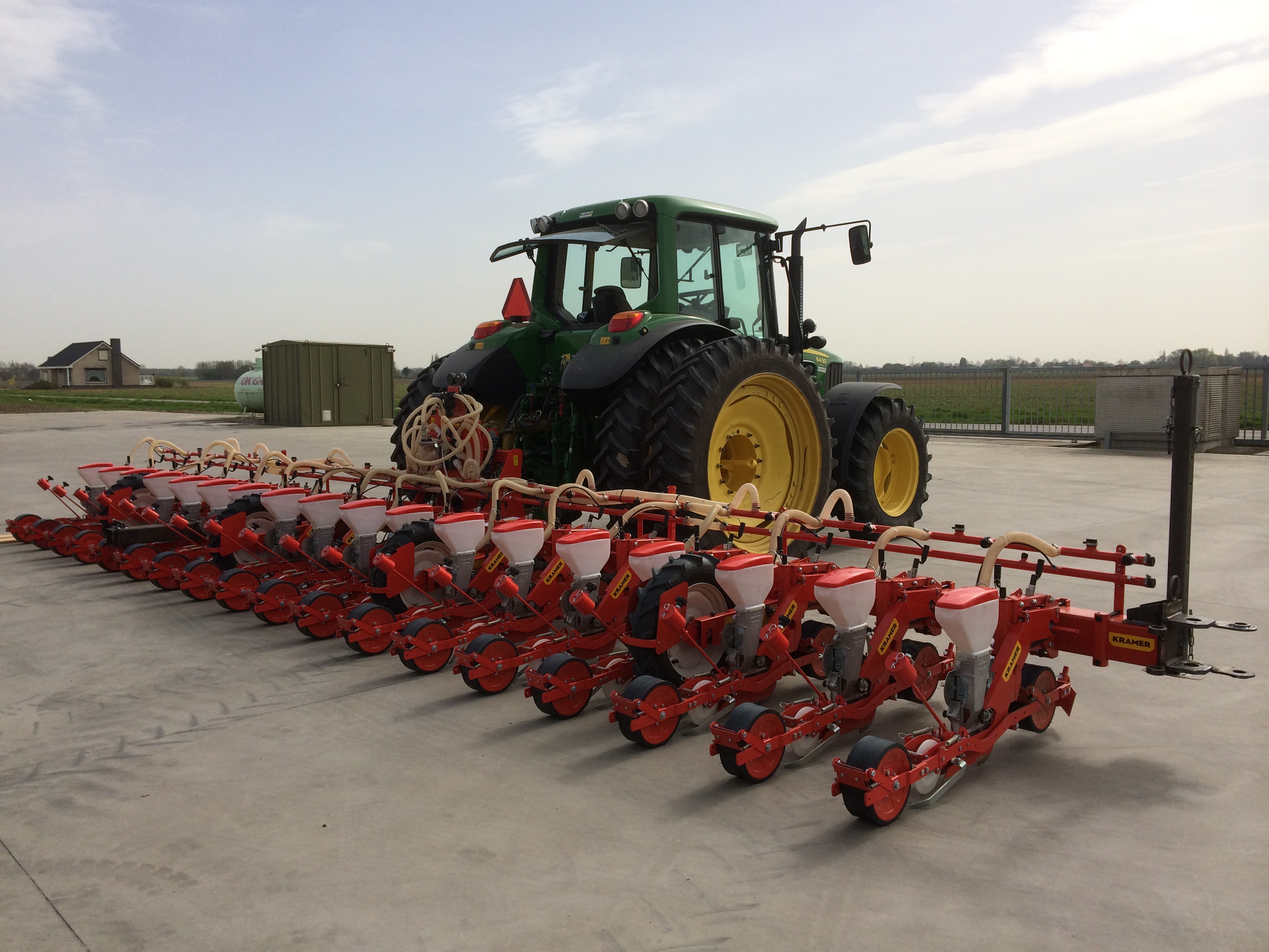 Kramer ProSeeder Single Precisiezaaimachine 18 rij bieten cichorei ...