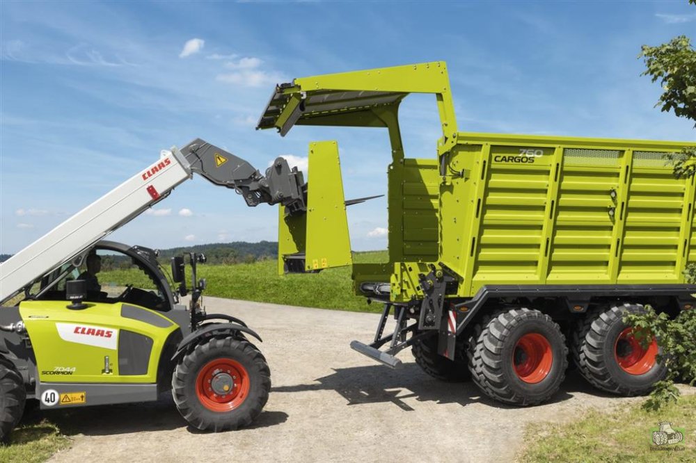 CLAAS › Uitleg Claas Cargos transport en opraapwagen | Trekkerweb.nl ...