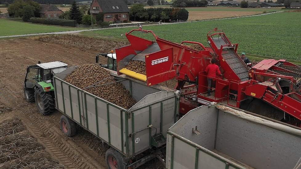 Grimme › Spudnik 992 AirSep Eliminator mobiele sorteerunit | Trekkerweb ...