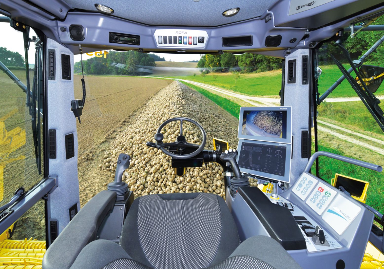 ROPA presenteert de nieuwe Maus 6-lader met aanzienlijk grotere cabine ...