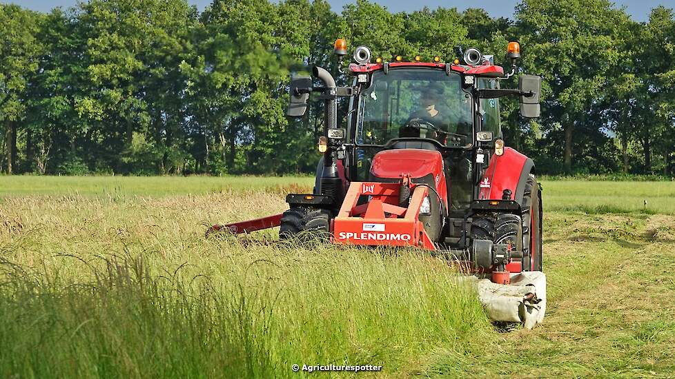 Case IH › Case IH Luxxum 120 en Lely Splendimo 320 M maaiers ...